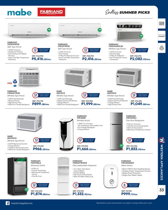 Western Appliances - Endless Summer Picks 2025 Appliance Catalogue - Mar 15 - May 31, 2025 ...