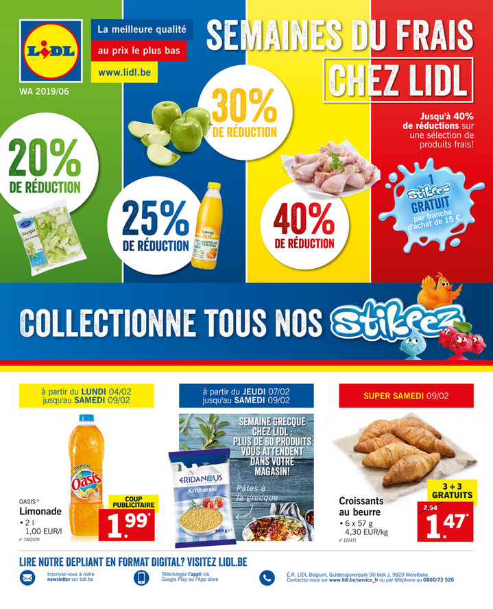 Folder Lidl - Promotions de la semaine 6