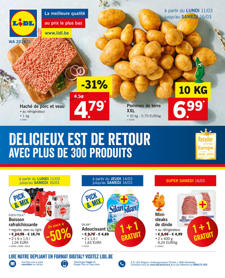 Folder Lidl - Promotions de la semaine 11