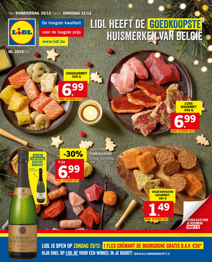 Folder Lidl van 25/12/2019 tot 30/12/2019 - Weekpromoties 52