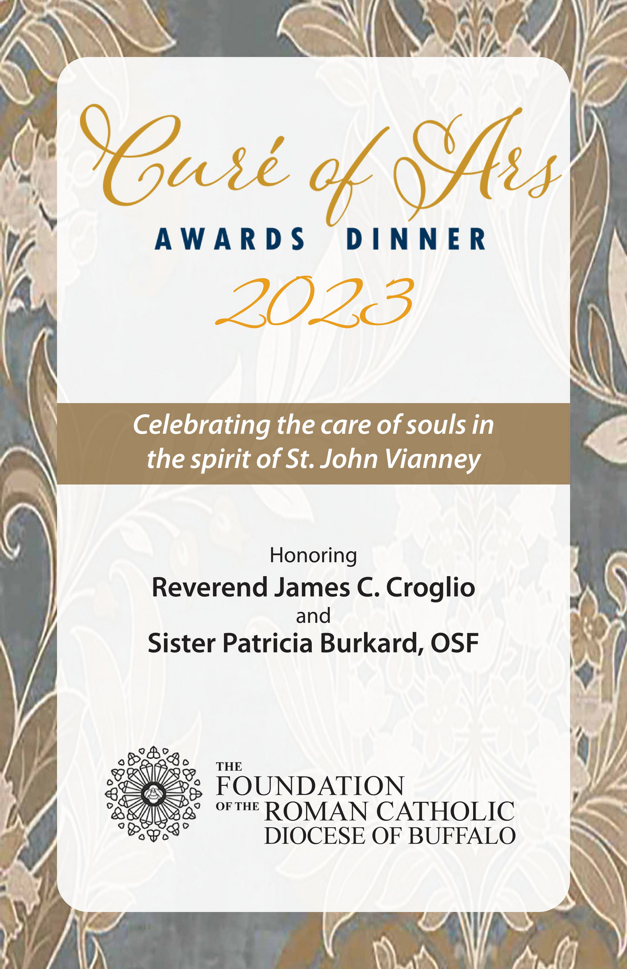 The Foundation of the Roman Catholic Diocese of Buffalo - 2023 Cure of ...