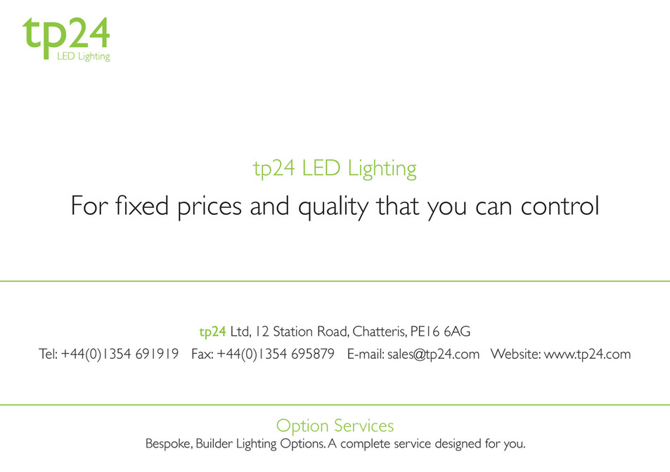 tp24 - tp24 Specification Leaflet - Page 8 - Created with Publitas.com