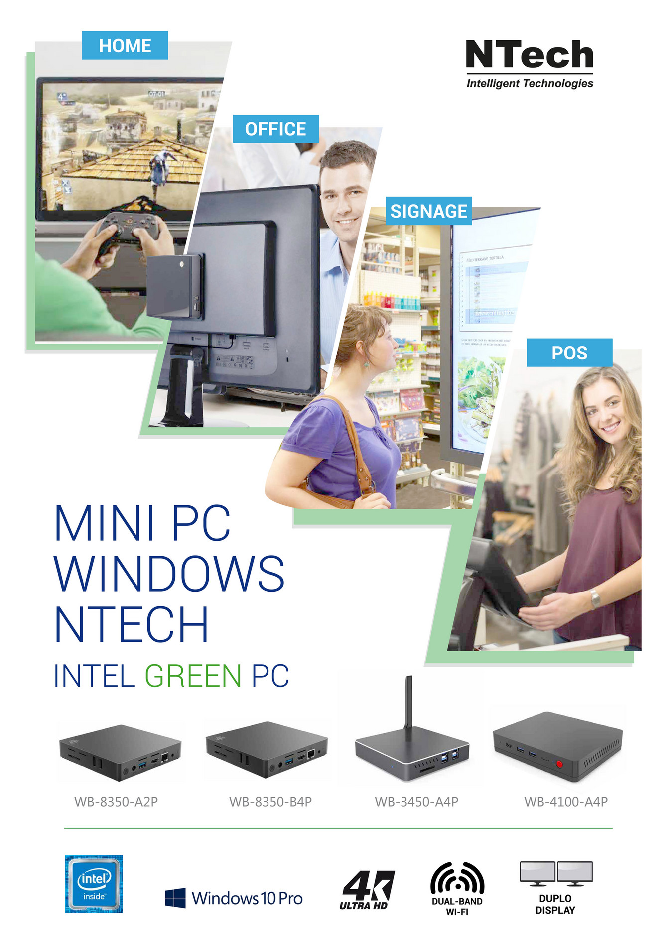 MKT - Ntech Mini PC Windows | Intel Green PC - Página 1 - Created with Publitas.com