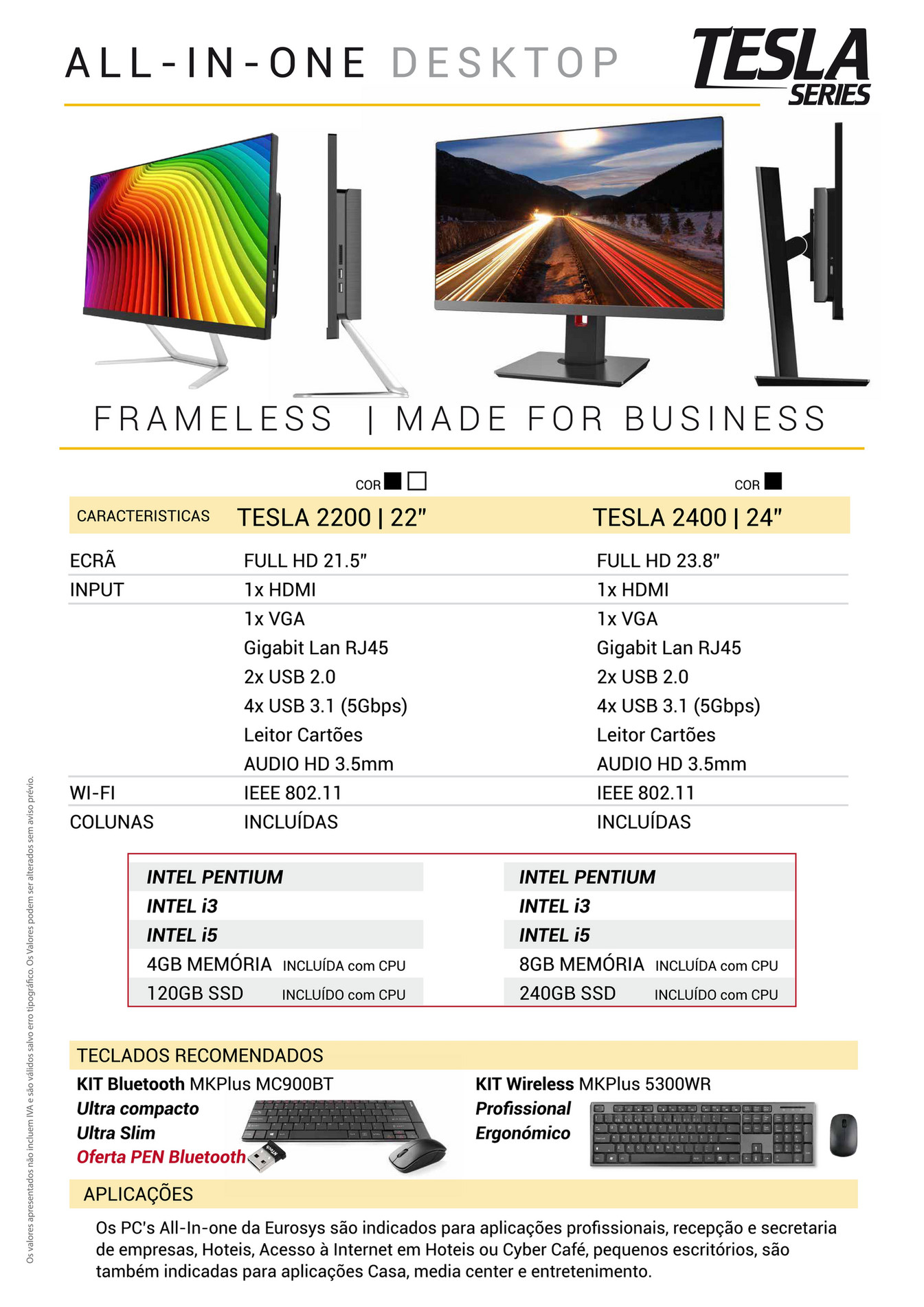 All-in-One Desktop | Tesla Series - Página 4-5 - Created with Publitas.com