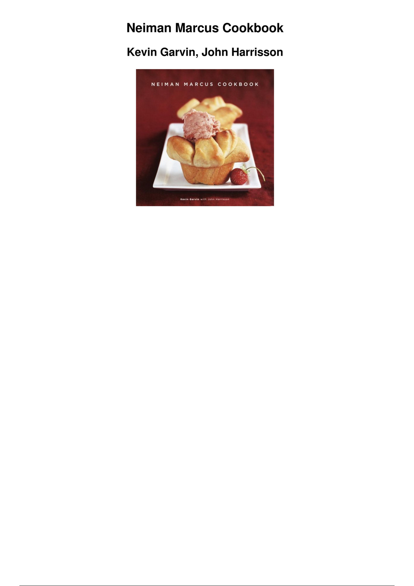 Perin - Neiman Marcus Cookbook_PDF - Page 1 - Created with Publitas.com