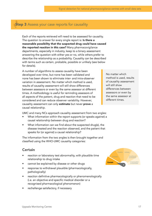 Uppsala Monitoring Centre - Signal detection for national ...