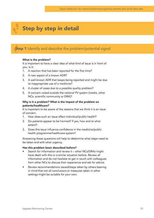 Uppsala Monitoring Centre - Signal detection for national ...