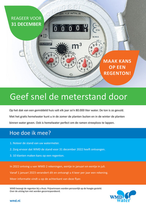 WMD Water - Meterstand Flyer 2022 - Pagina 1