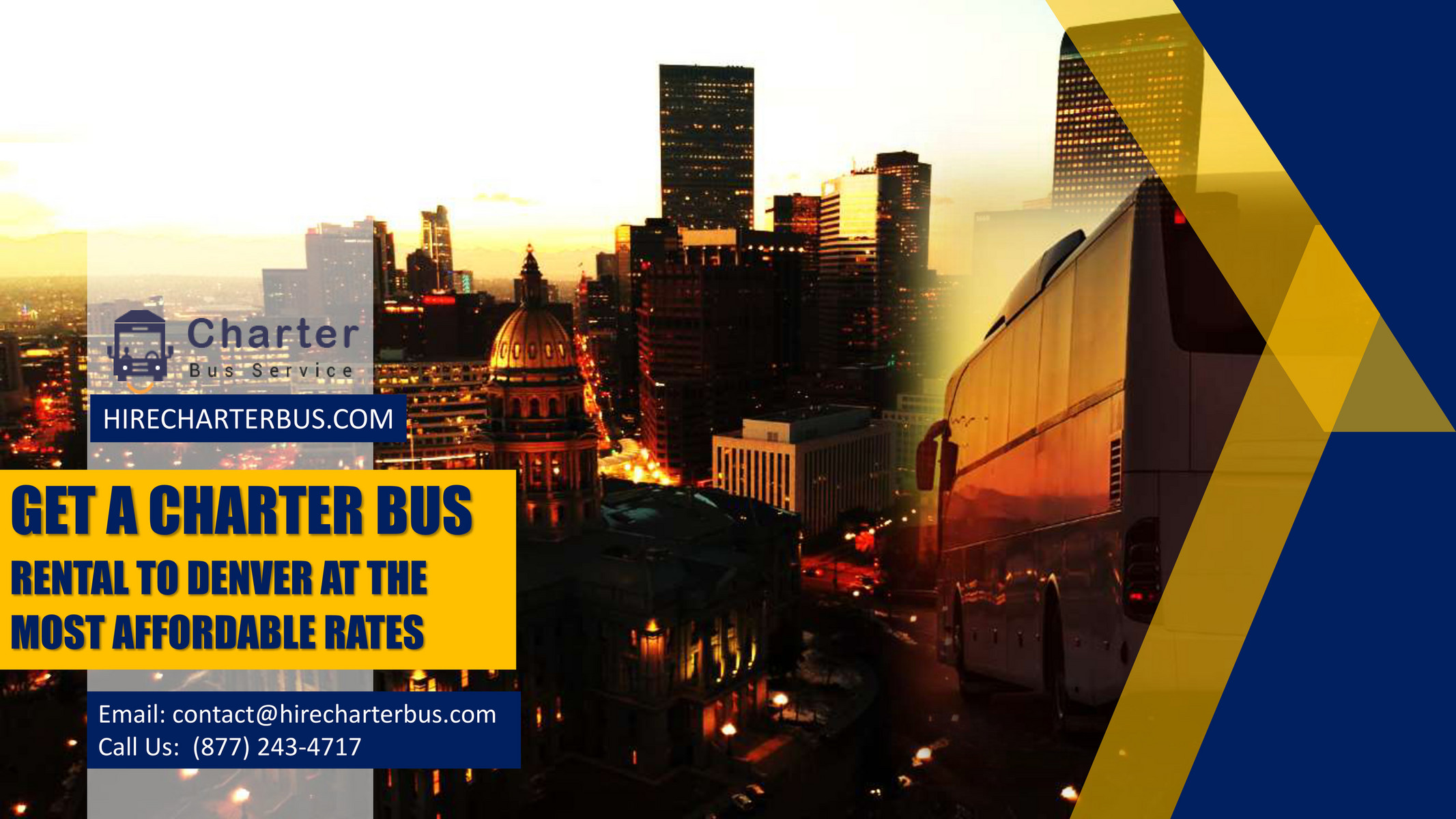 Hirecharterbus - Get A Charter Bus Rental Denver At the Most Affordable ...
