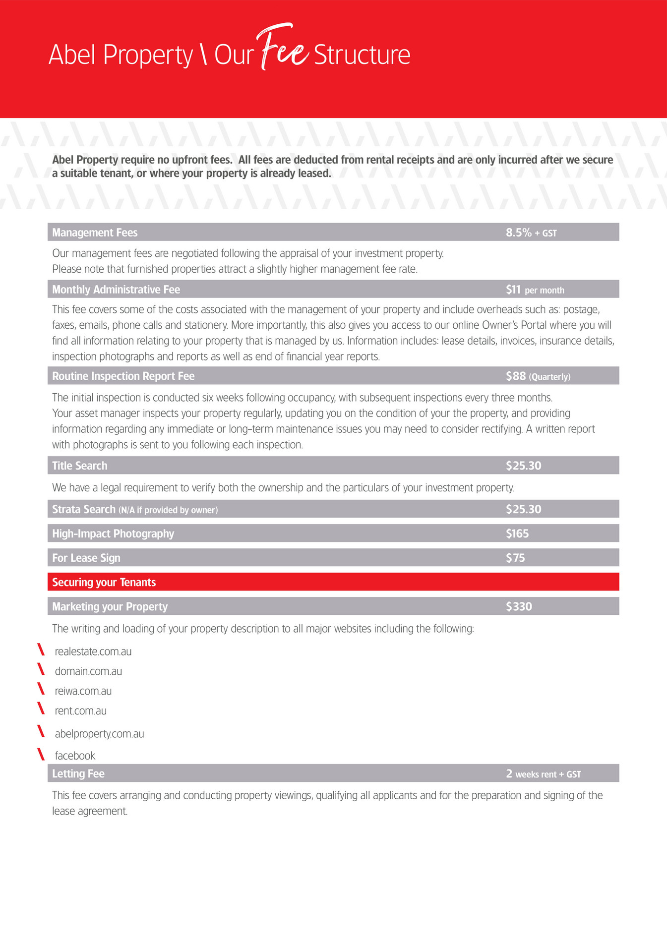 TeamIaconi - Property Management Fee Brochure - Page 1 - Created with ...
