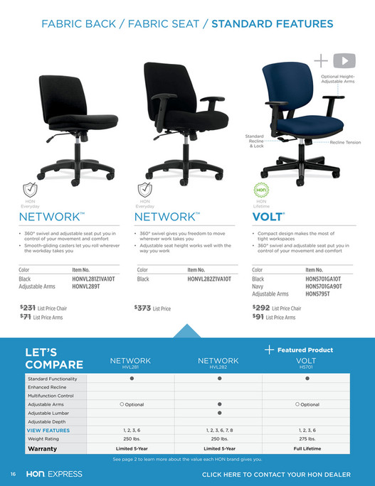 HON EXPRESS CATALOG 2019 - Page 16-17