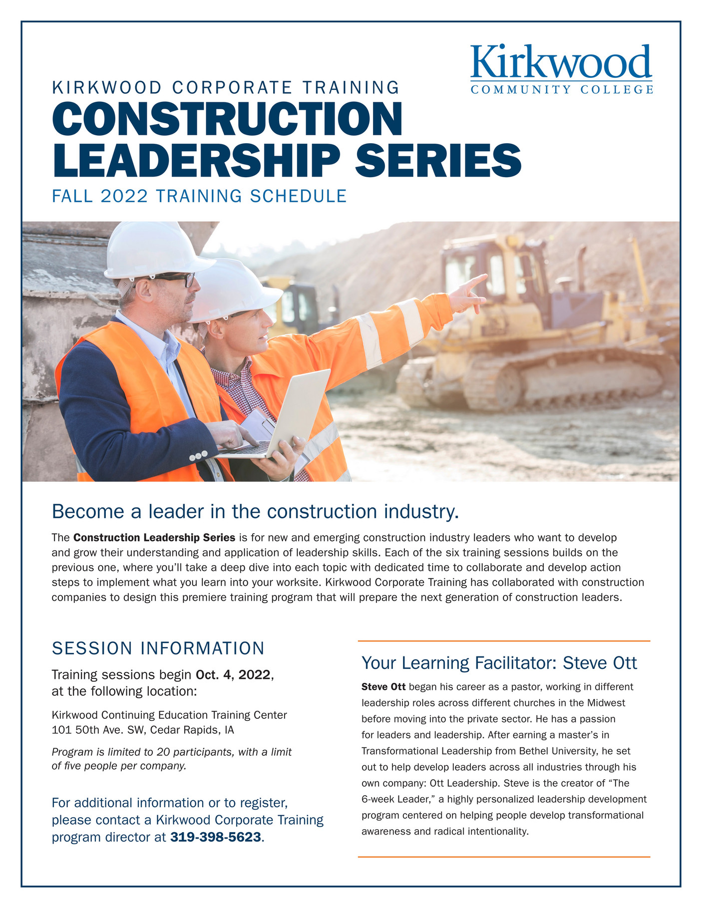Kirkwood Community College - Corporate Training Construction Leadership ...