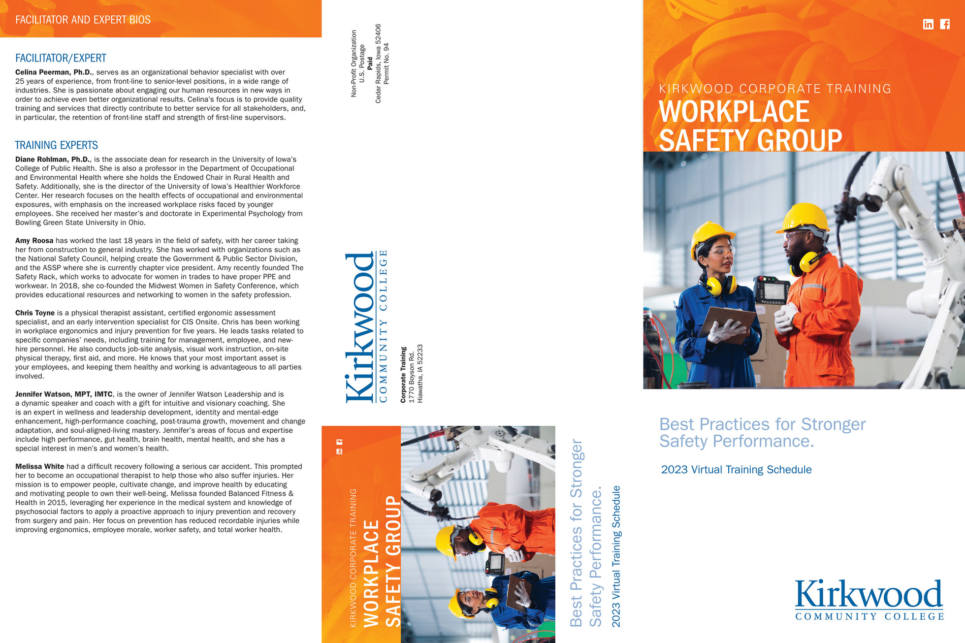 Kirkwood Community College - Corporate Training Workplace Safety Group ...