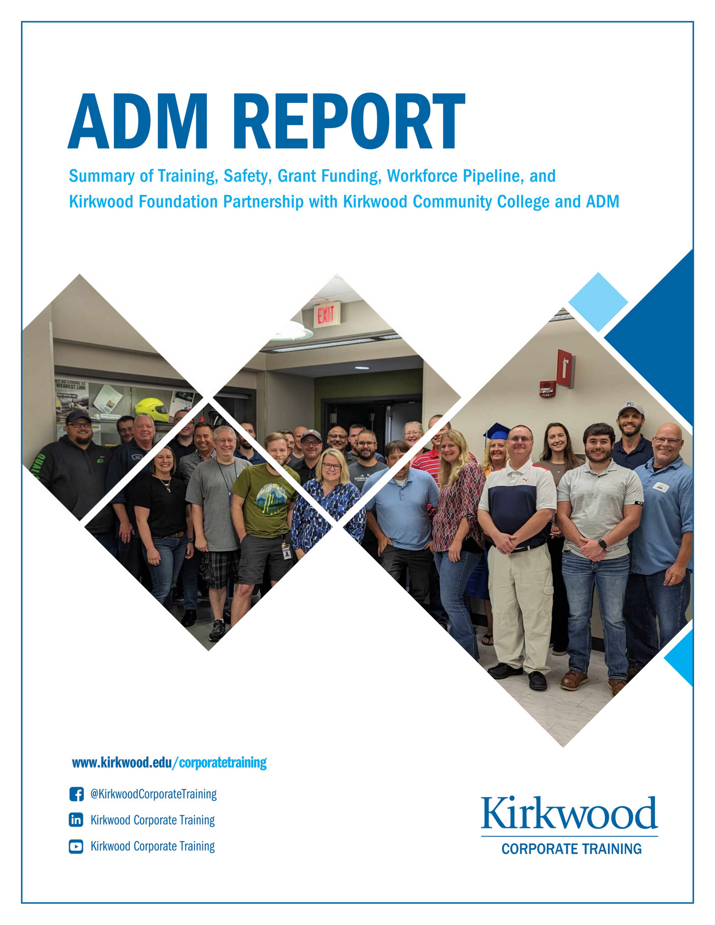 Kirkwood Community College - Corporate Training ADM Report 2023 - Page 1
