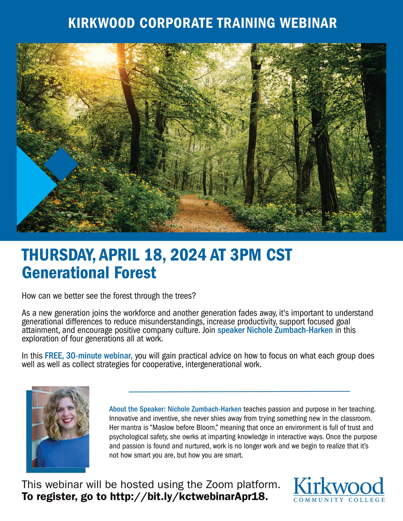 Kirkwood Community College - CT Webinar GenForest 041824 - Page 1