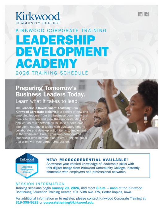 Kirkwood Community College - Corporate Training Leadership Development ...