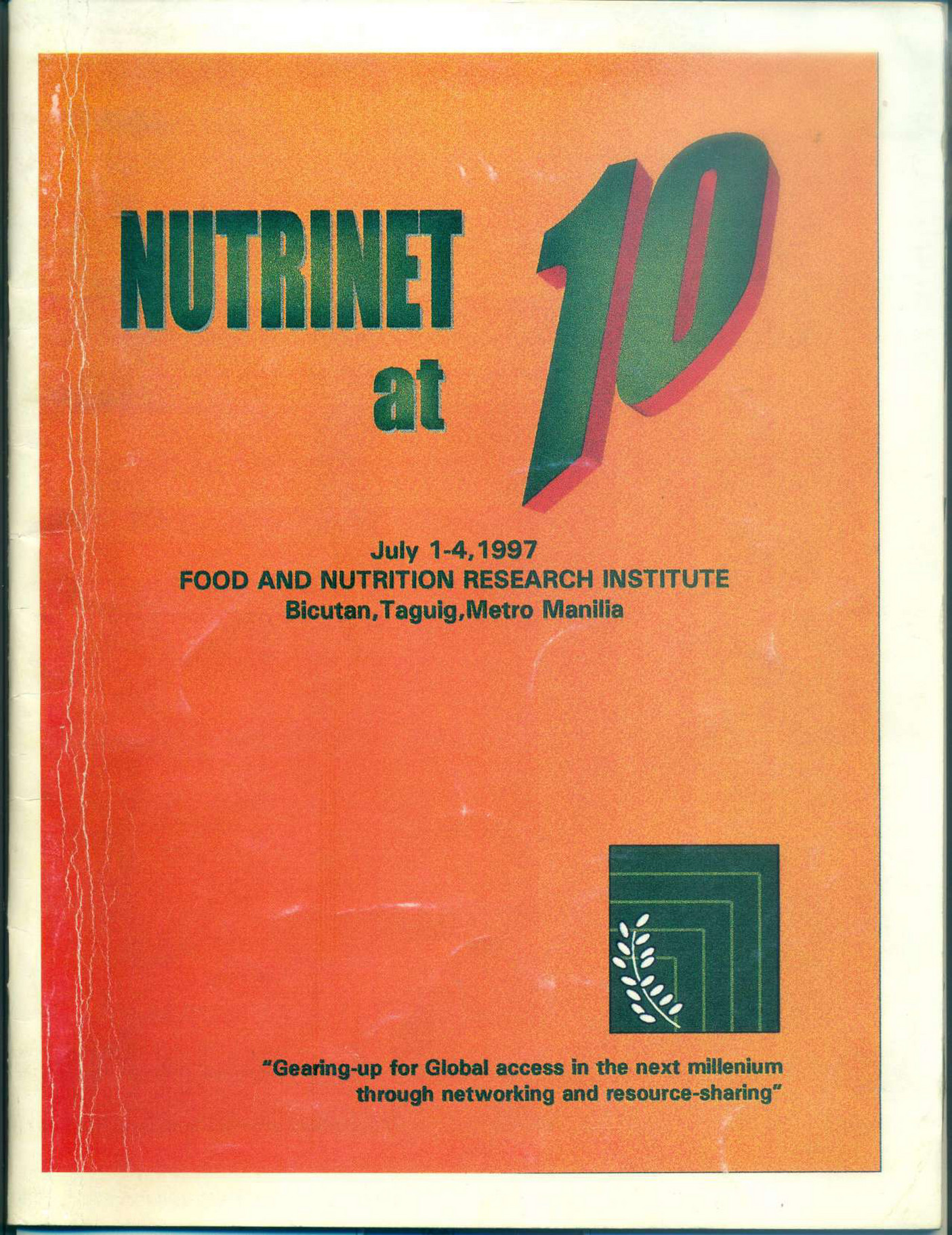NUTRINET - NUTRINET 10th Anniversary - Page 1 - Created with Publitas.com