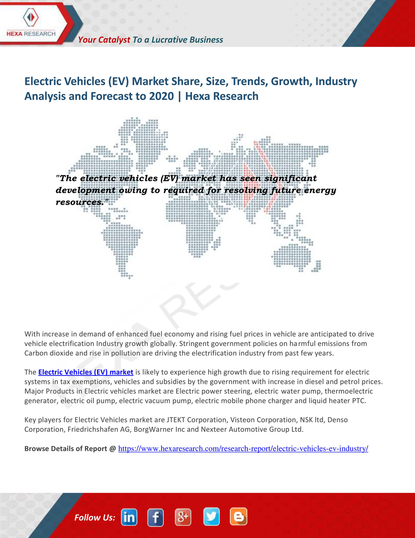 Grand View Research - Electric Vehicles Market to Experience ...