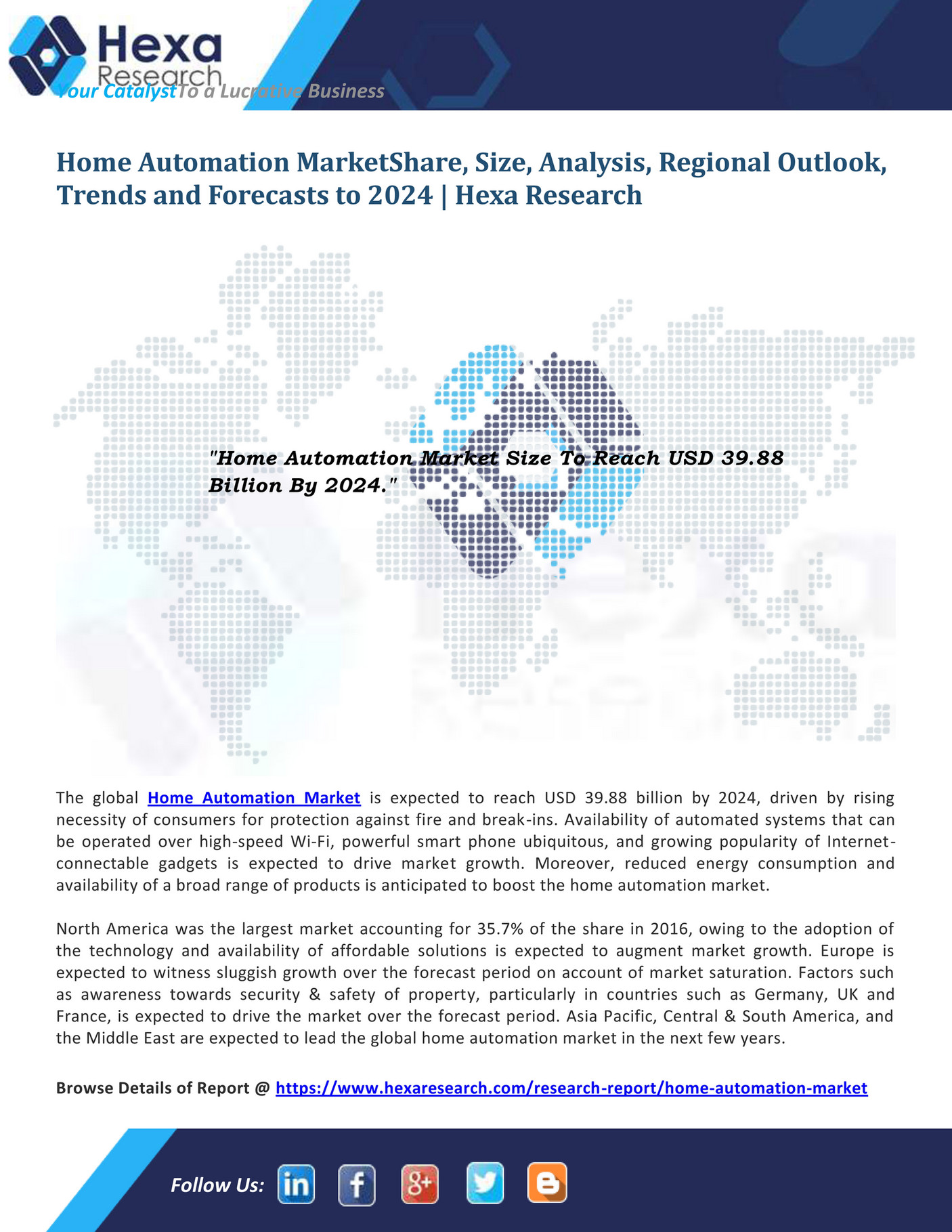 Grand View Research - Global Home Automation Market - Page 1 - Created ...