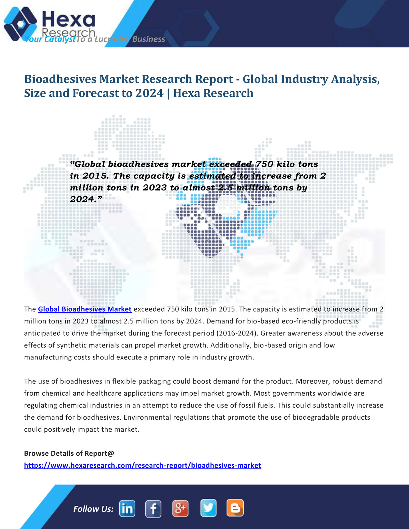 Grand View Research - Bioadhesives Market Size, Share, Analysis Report ...