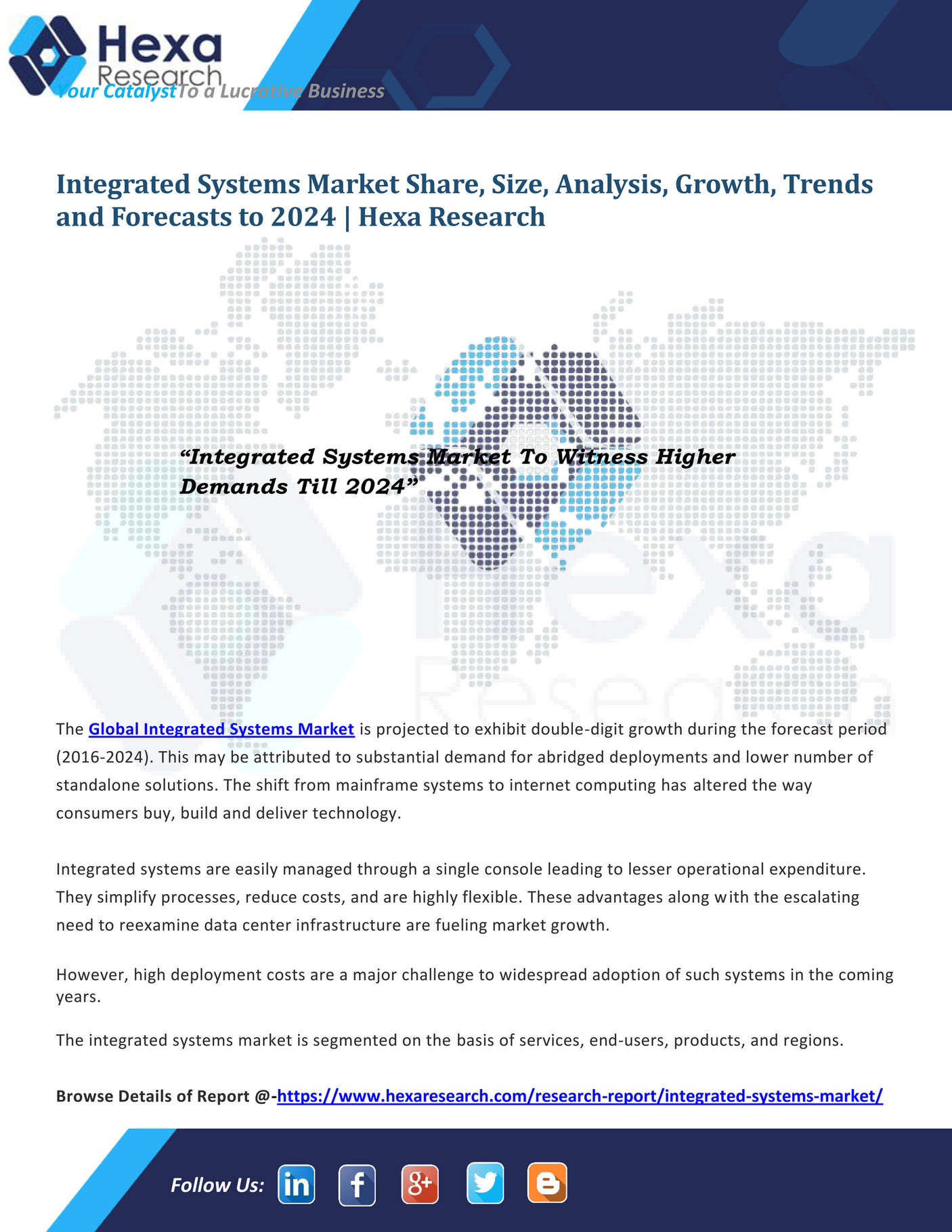 Grand View Research - Integrated Systems Market To Witness Higher ...
