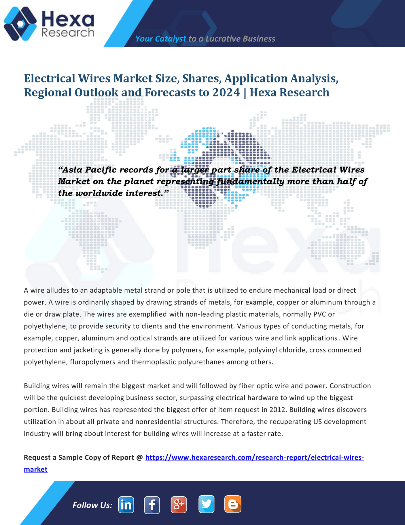 Grand View Research - Electrical Wires Market Research - Industry ...
