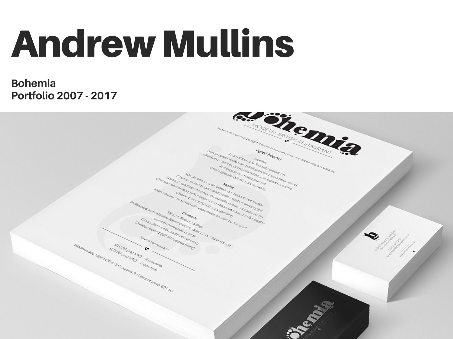 bohemia - Andrew Mullins Visual Portfolio - Page 1 - Created with ...