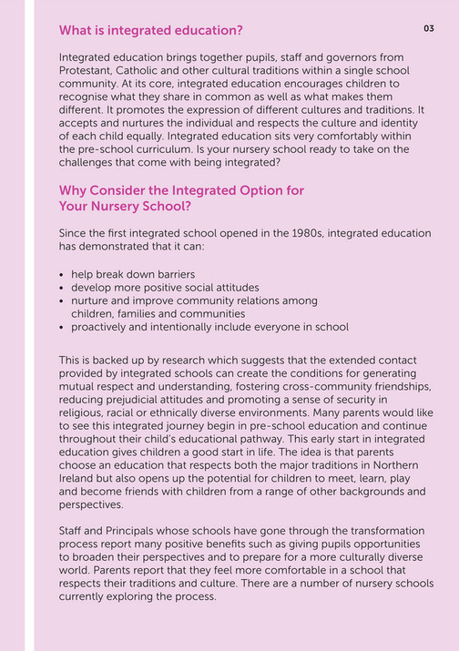 Integrated Education Fund - A Short Guide to Integrated Education for ...
