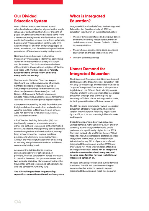 Integrated Education Fund - IEF Strategic Vision 2026-2030 - Page 1 ...