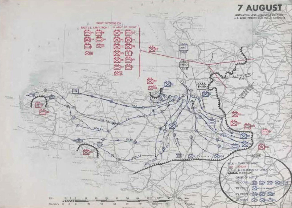 244thfieldartillerybattalion.com - Map Disposition And Movement Of ...
