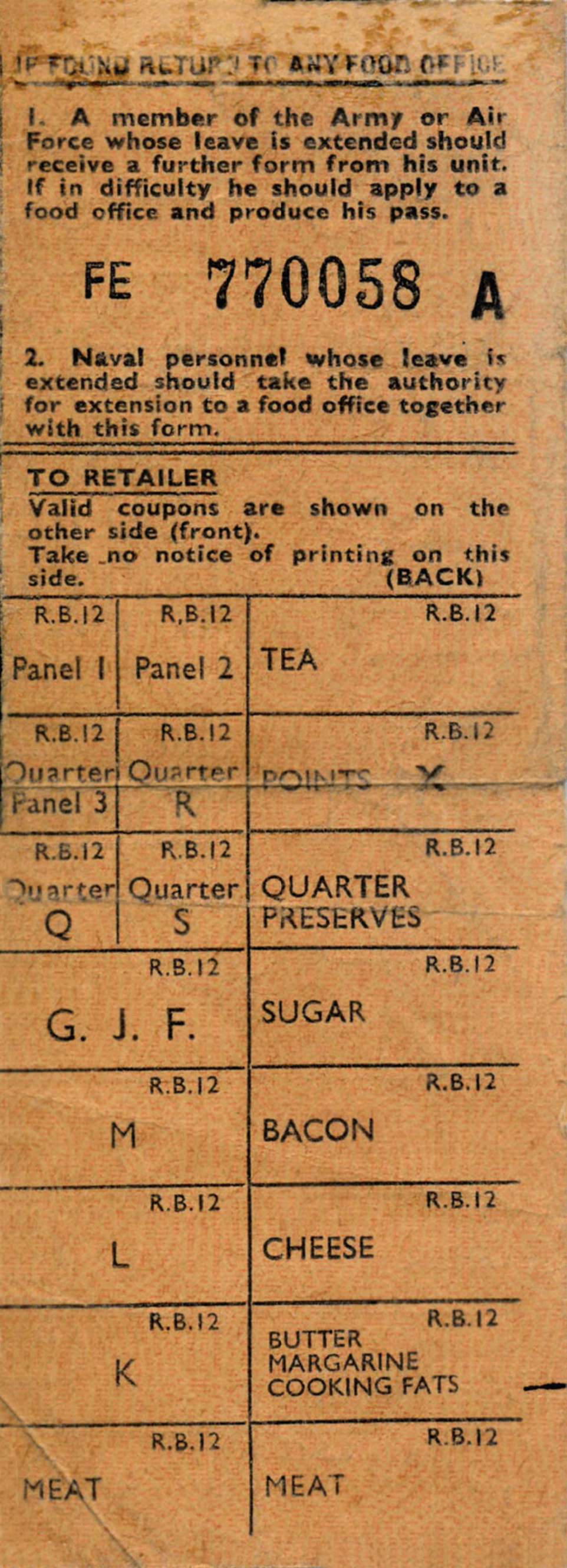 244thfieldartillerybattalion.com - Ministry Of Food Extended Leave ...