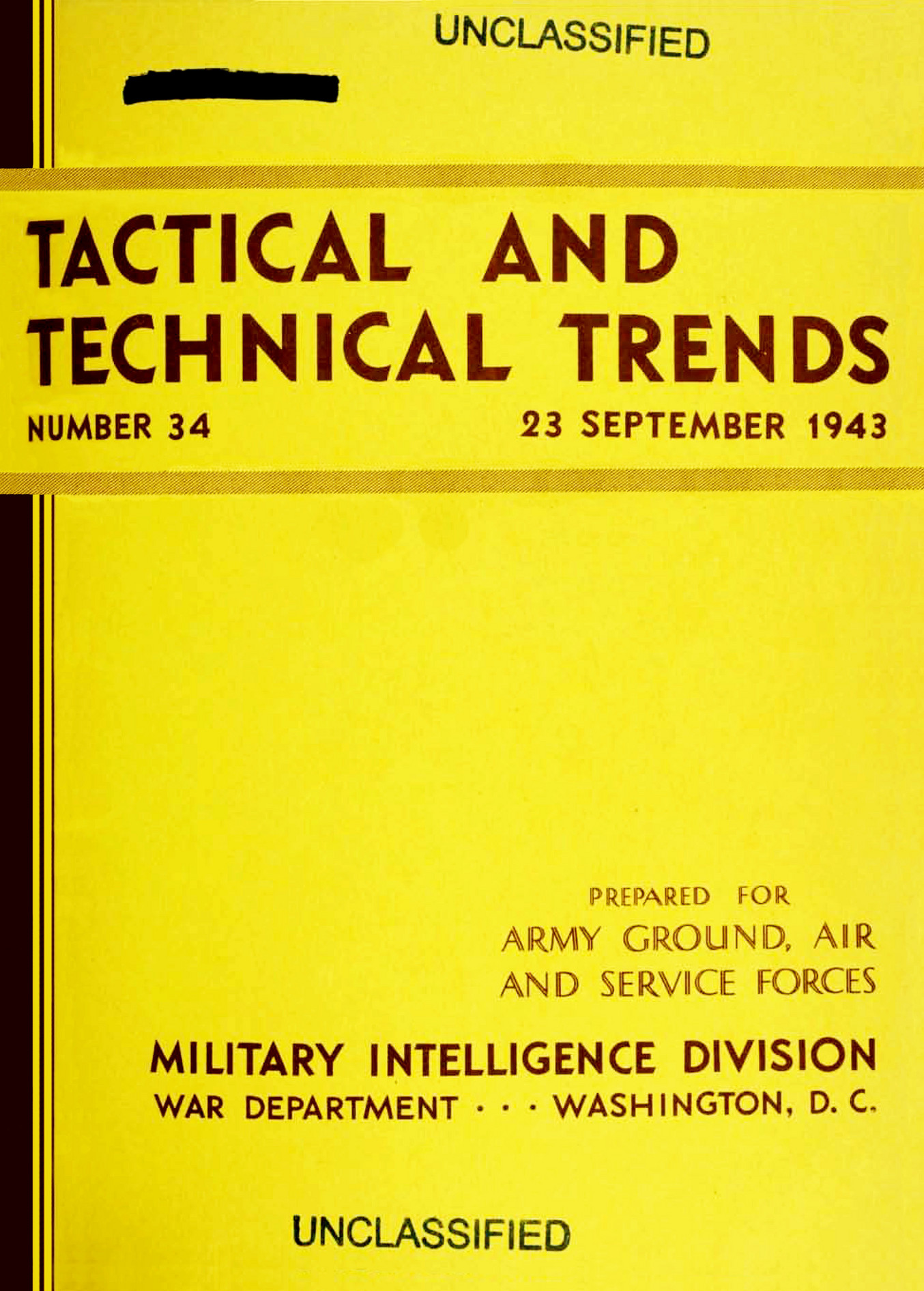 244thfieldartillerybattalion.com - Tactical And Technical Trends No. 34, 23 September 1943 ...
