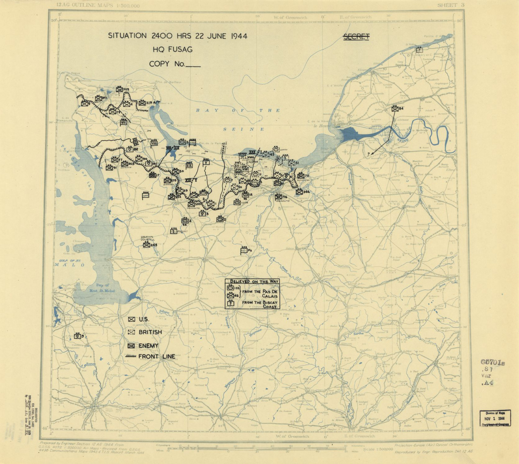 244thfieldartillerybattalion.com - 22nd June 1944 HQ Twelfth Army Group ...