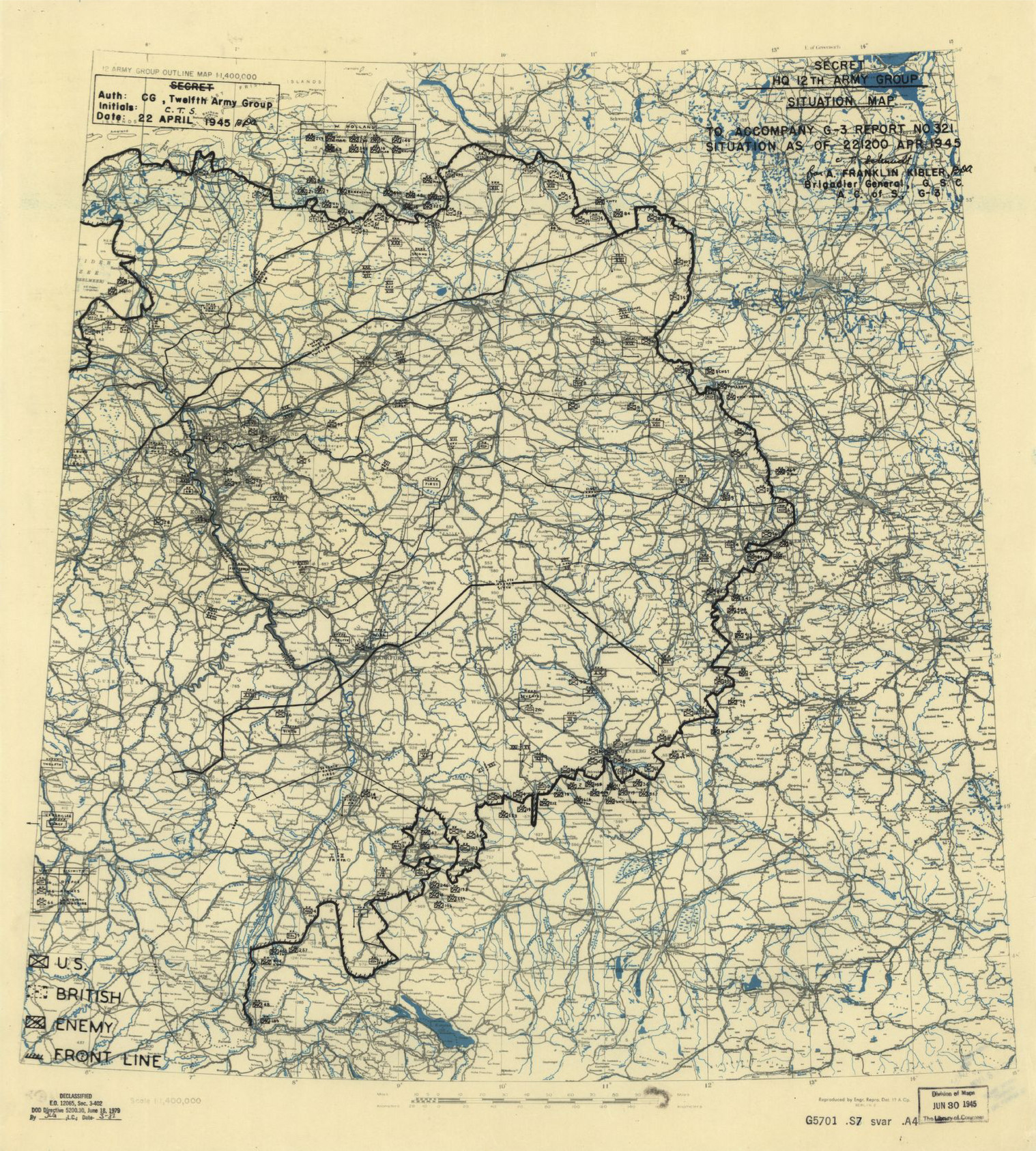 244thfieldartillerybattalion.com - 22nd April 1945 Twelfth US Army ...