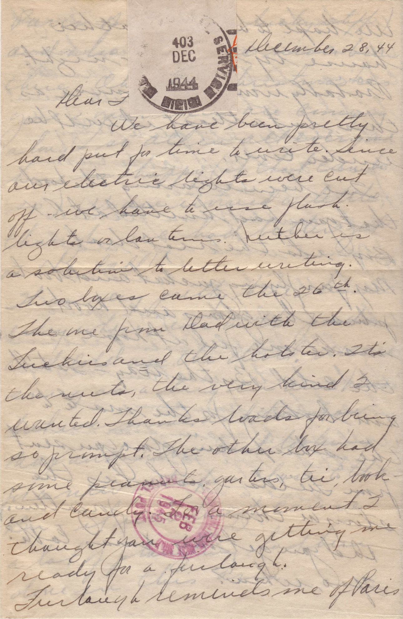 244thfieldartillerybattalion.com - 28 December 1944 Letter Home - Page ...