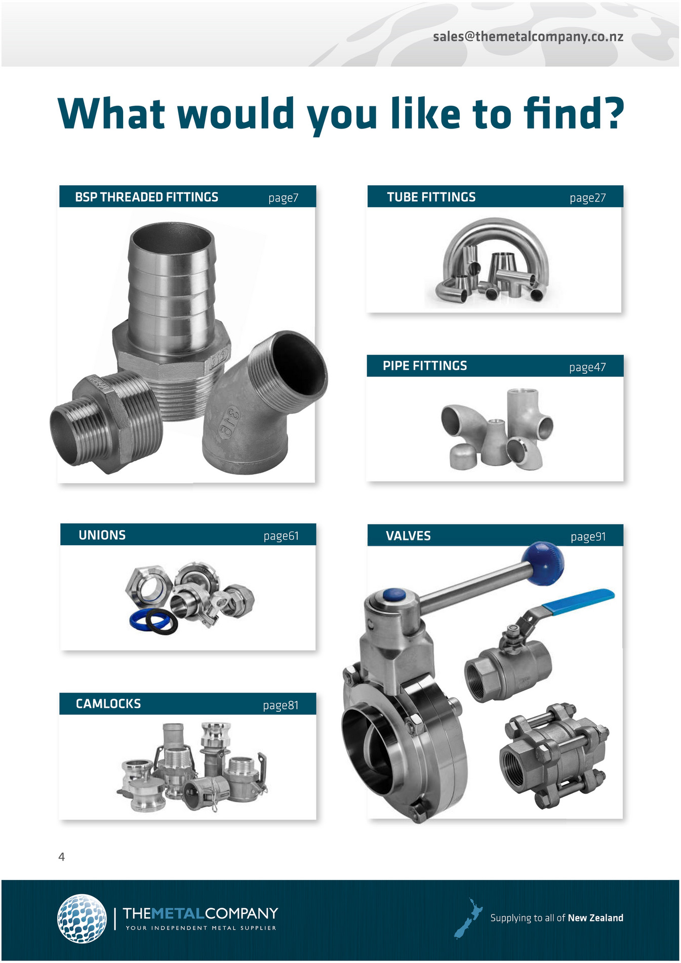 The Metal Company - The Metal Company l Stainless Steel Catalogue ...