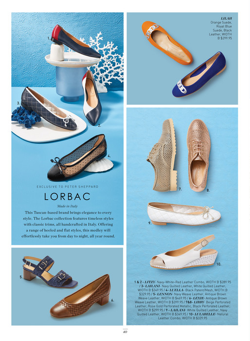 Peter Sheppard - Peter Sheppard Footwear Spring/Summer 2022 Catalogue - Page 40-41 - Created ...