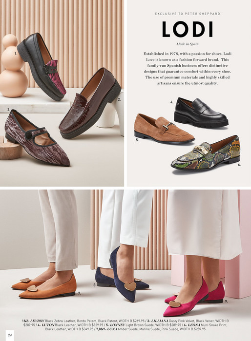 Peter Sheppard - Peter Sheppard Footwear Autumn/Winter 2023 Catalogue ...