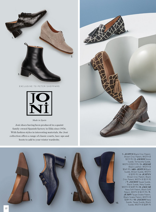 Peter Sheppard - Peter Sheppard Footwear Autumn/Winter 2023 Catalogue ...
