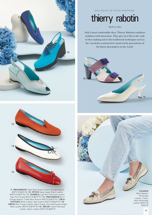 Peter Sheppard - Peter Sheppard Footwear Spring/Summer 2023 Catalogue - Page 18-19 - Created ...