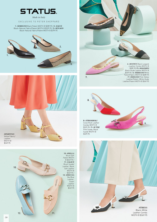 Peter Sheppard - Peter Sheppard Footwear Spring/Summer 2023 Catalogue - Page 50-51 - Created ...