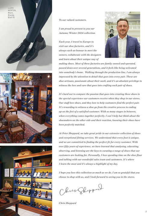 Peter Sheppard - Peter Sheppard Footwear Autumn/Winter 2024 Catalogue ...