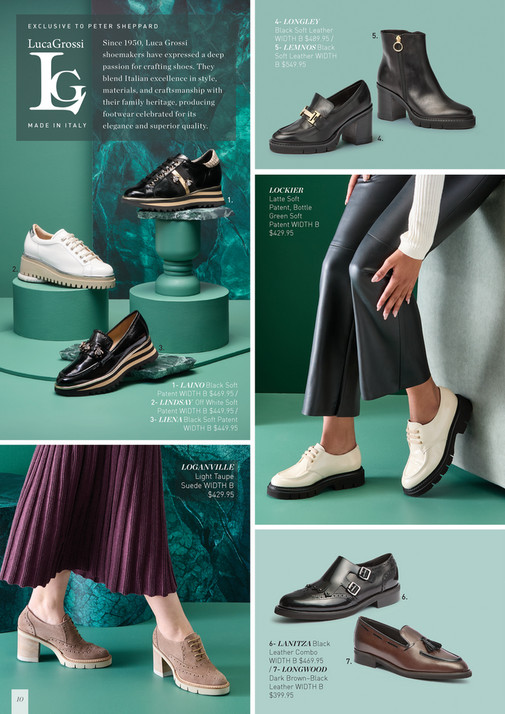 Peter Sheppard - Peter Sheppard Footwear Autumn/Winter 2025 Catalogue ...