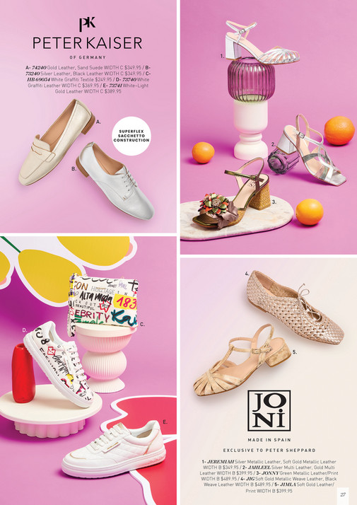 Peter Sheppard - Peter Sheppard Footwear Spring/Summer 2025 Catalogue ...