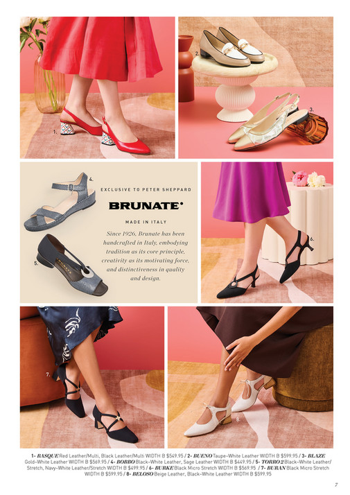 Peter Sheppard - Peter Sheppard Footwear Spring/Summer 2025 Catalogue ...