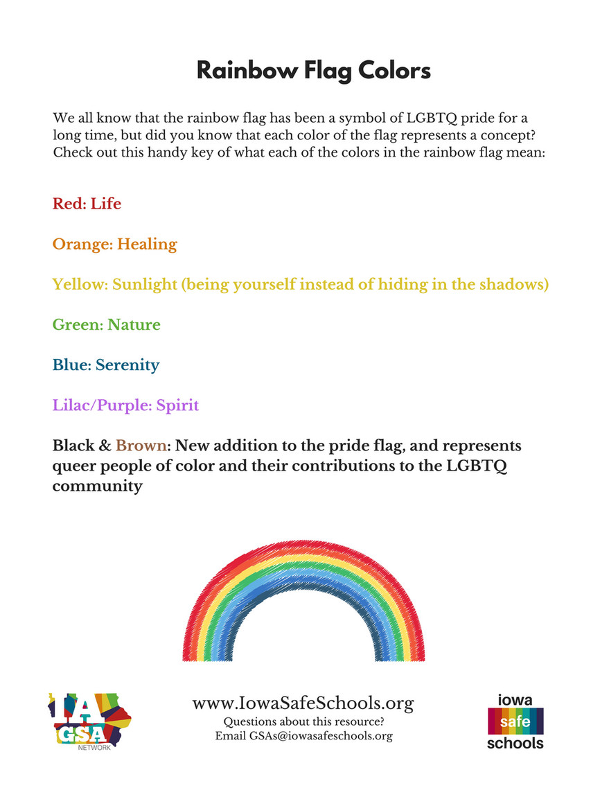 What Do The Colors Mean On The Lgbtq Flag