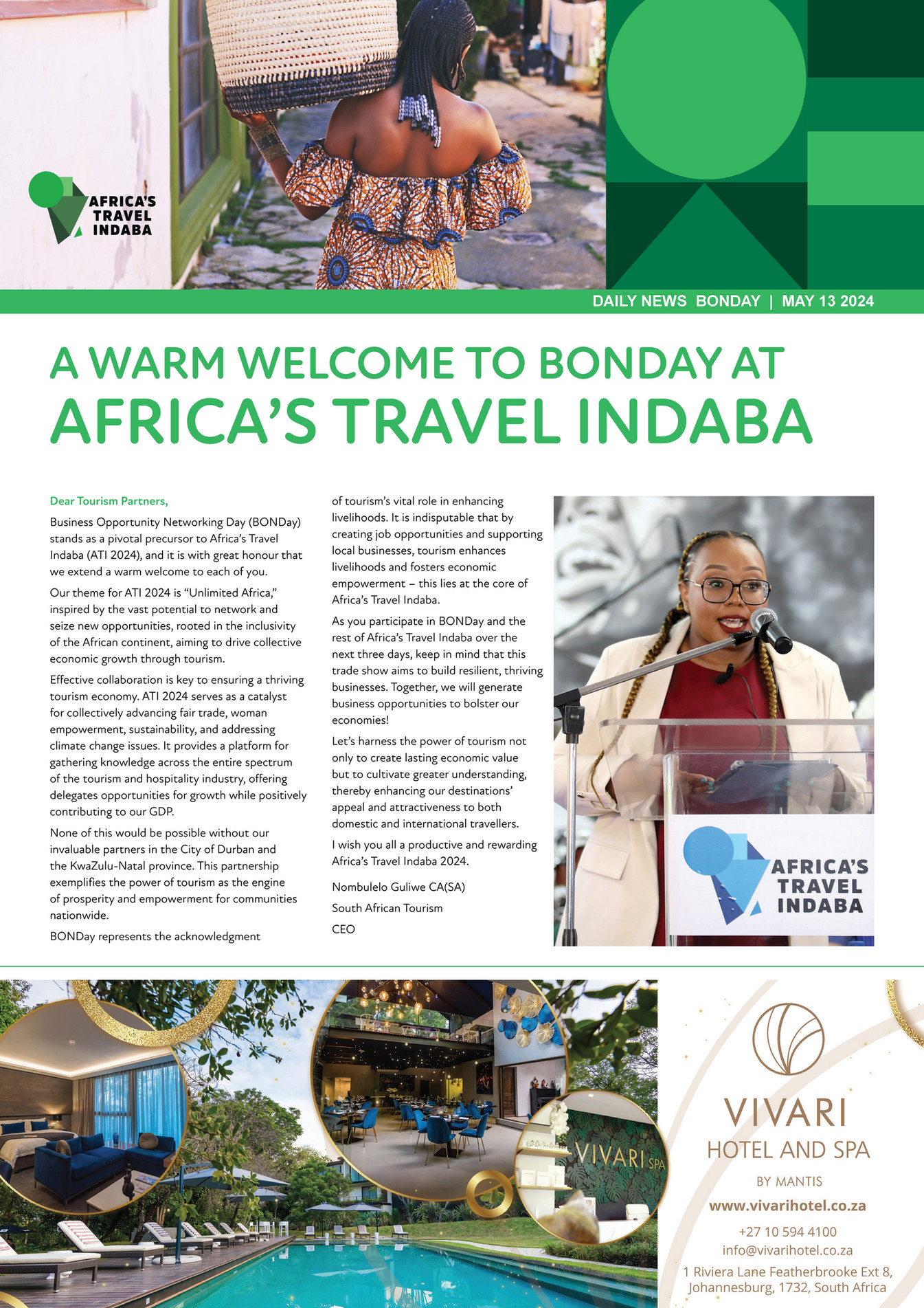Film & Event Media - Africa's Travel Indaba 2024 - BONday - Page 1 ...