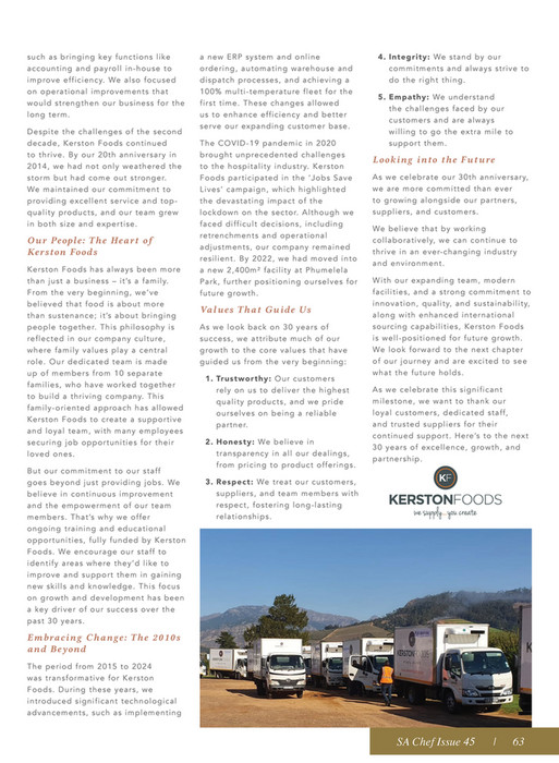Film & Event Media - SA Chef Issue 45 - Page 60-61