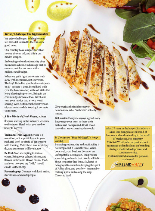 SA Chef Magazine Issue 46 - Page 24-25