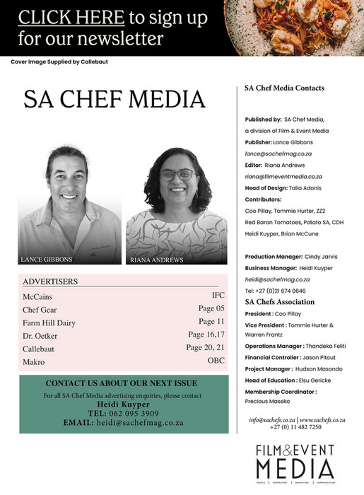 Film & Event Media - SA Chef Issue 48 - Page 4-5